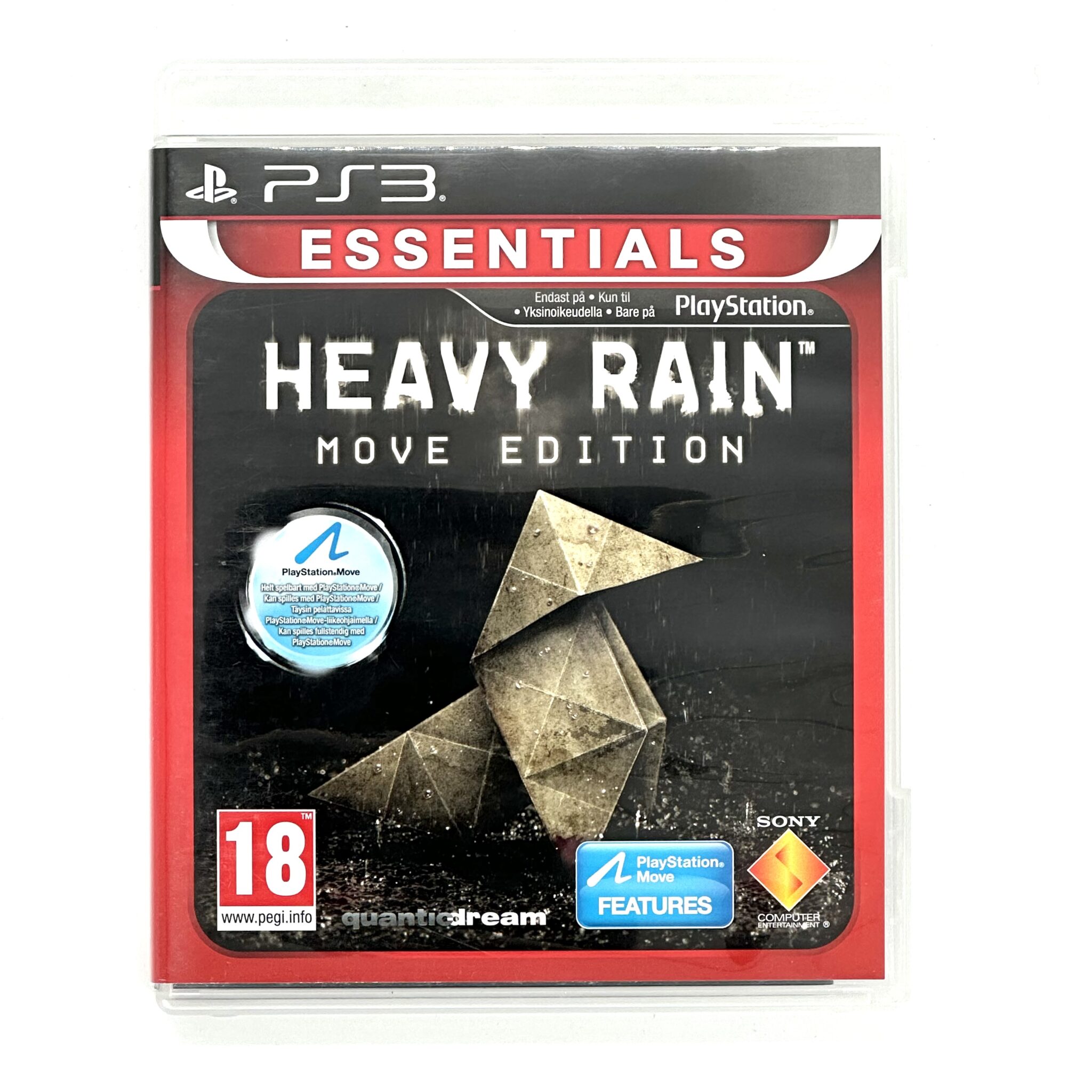 Heavy Rain Move Edition CIB Ps3 - Second Disc Oy