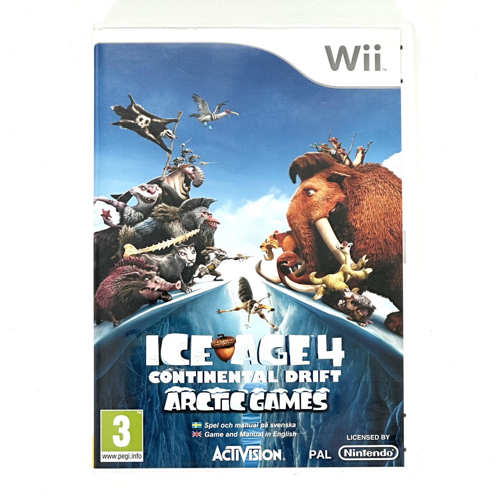 Ice Age 4 Continental Drift Arctic Games CIB Wii - Second Disc Oy